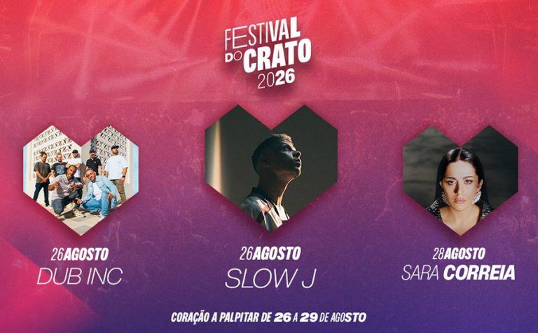 Slow J, Sara Correia e Dub Inc reforçam cartaz do Festival do Crato ...